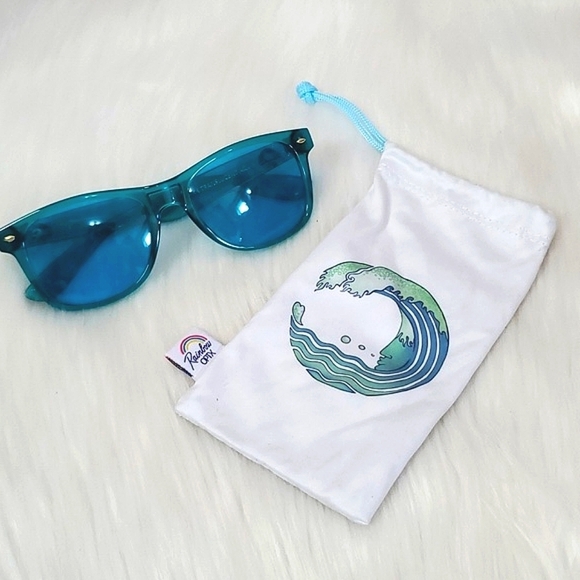 Rainbow Optx | Accessories | Rainbow Optx Translucent Aqua Light Blue ...